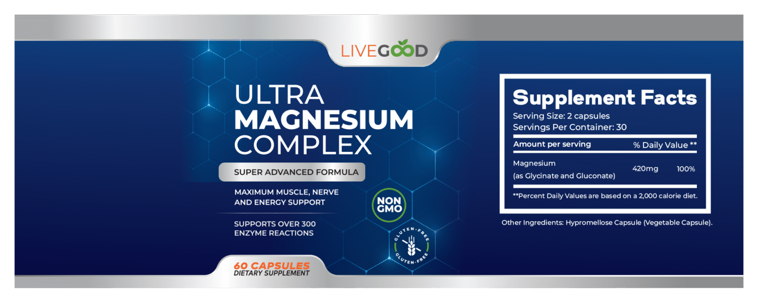 Ultra Magnesium Complex - Livin Healthy For Life